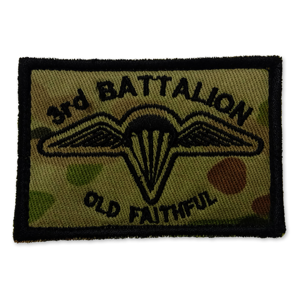 3rd BATTALION “OLD FAITHFULL” PATCH – Fairdinkums Store
