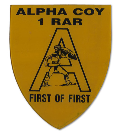 ALPHA COY 1 RAR FIRST OF FIRST – Fairdinkums Store